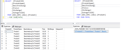 SQL Server und JSON: Laden, Analysieren und Verstehen von JSON-Daten ...