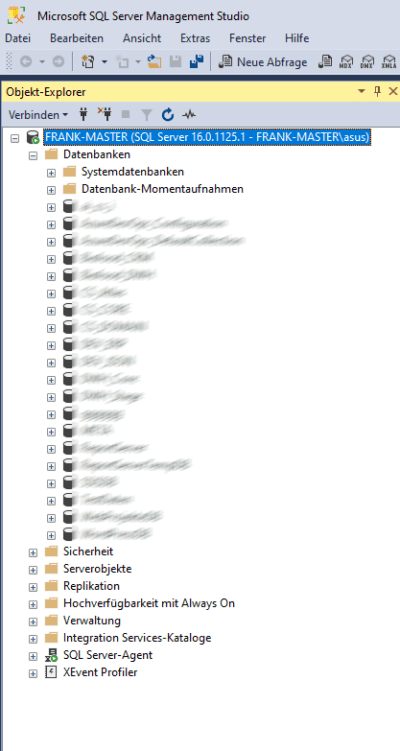 Vergleich: Management Studio vs Azure Data Studi